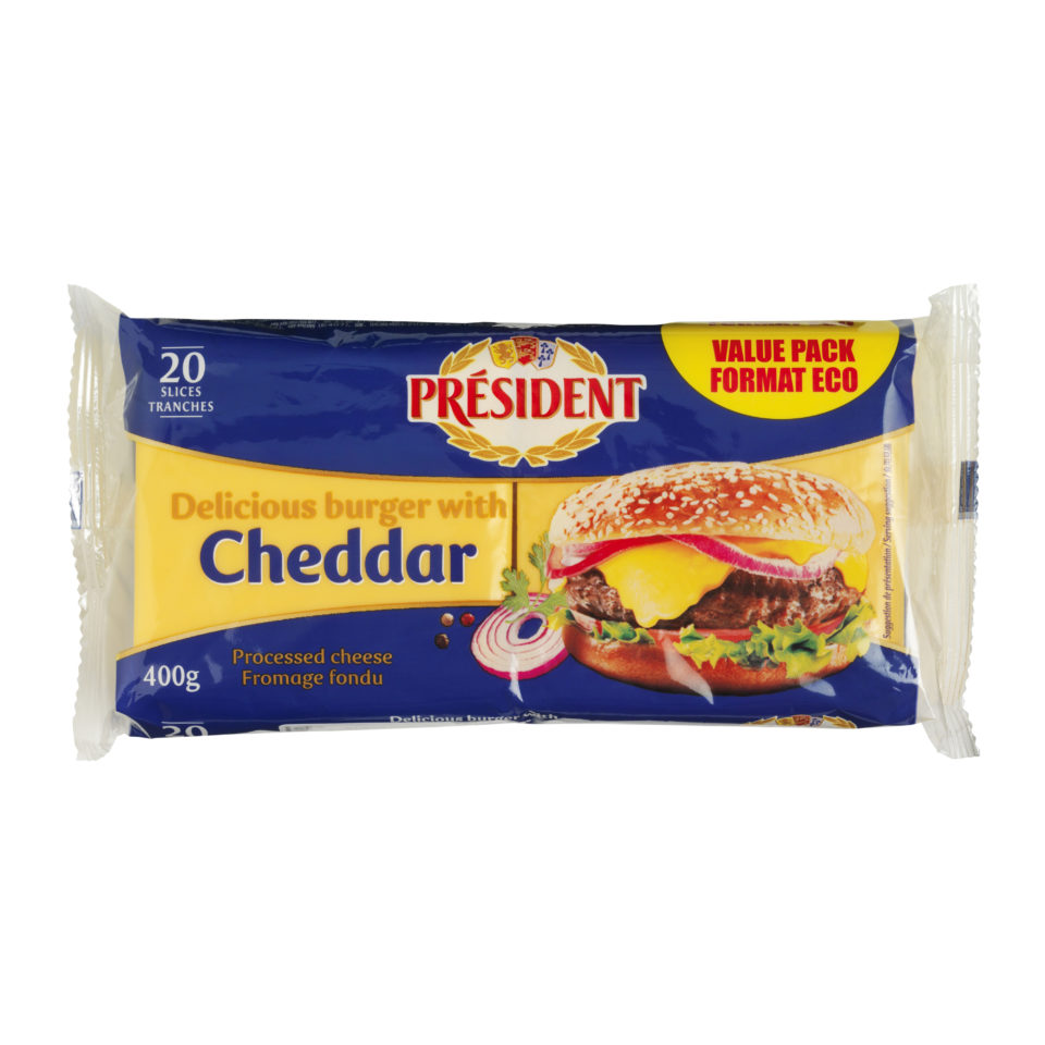 Président Cheddar Burgerost - Lactalis